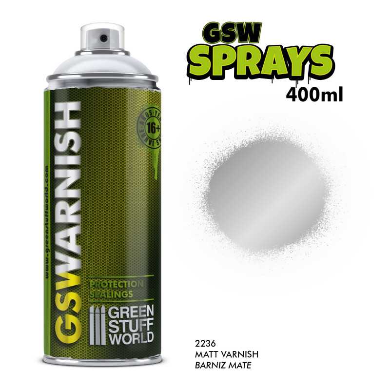 SPRAY MATT Varnish 400ml – Conflux Games